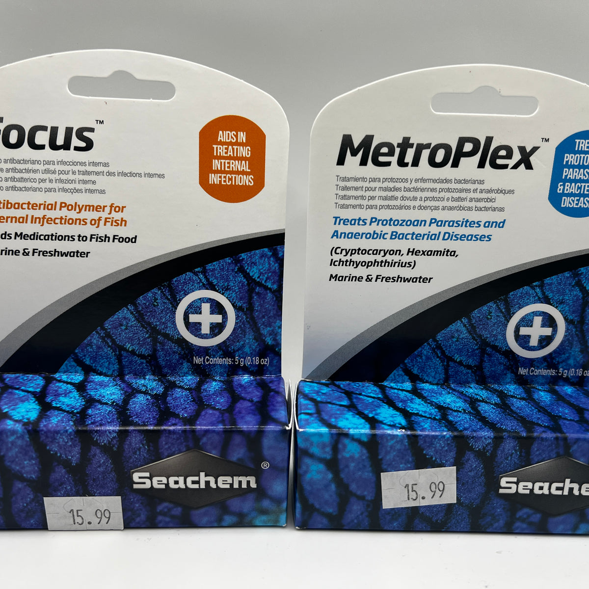 Seachem Focus and Metroplex (Reef and invert safe ich treatment ...