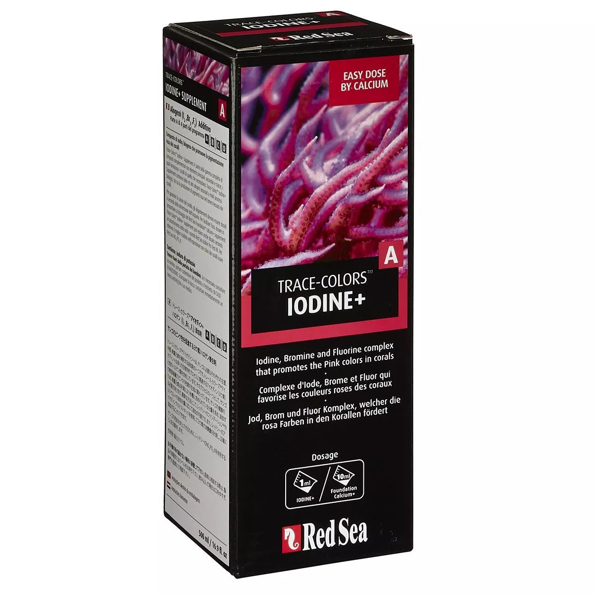 Red Sea Iodine+ (Trace-Colors A) - 500ml | Discover Aquatics Shop